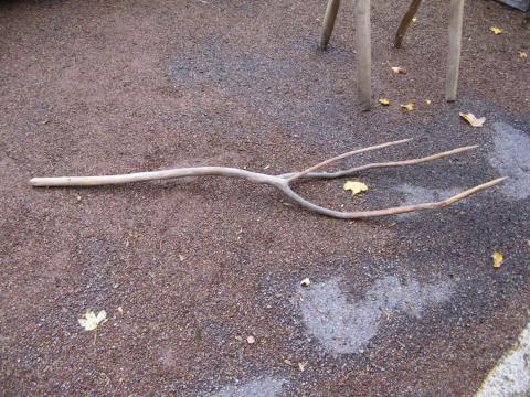 FOURCHE en bois (série de 3) | Patrimoine du Morvan